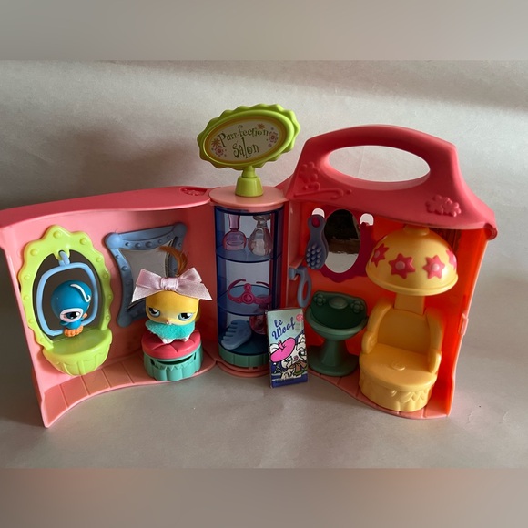 Littlest Pet Shop | Toys | Littlest Pet Shop Purrfection Salon Set ...